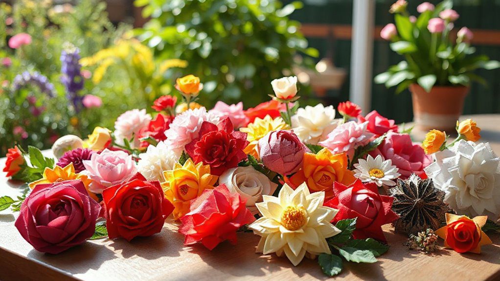 25 Diy Flower Craft Projects | DIYCraftNest