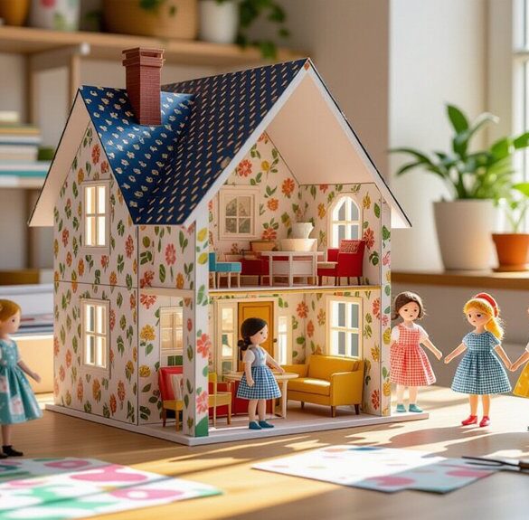 18 DIY Paper Doll House Ideas for Creative Play