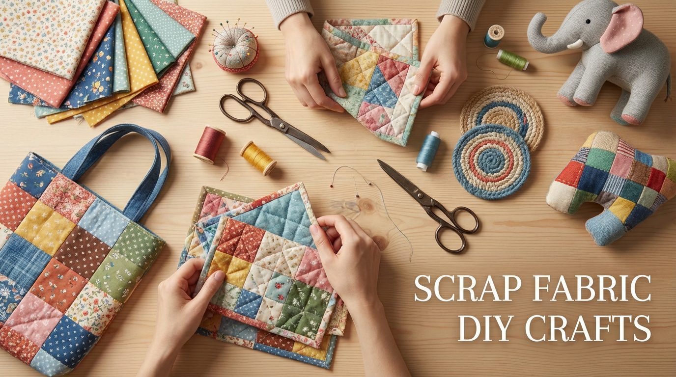 10 Best Diy Crafts With Scrap Fabric [2026] | DIYCraftNest
