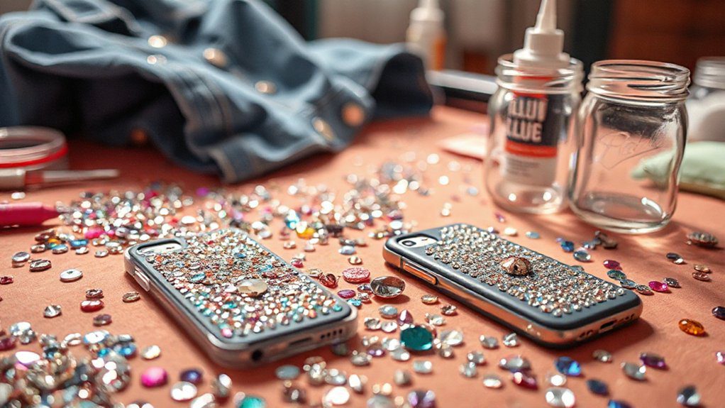 18 Easy Rhinestone Project Ideas That Add Instant Sparkle | DIYCraftNest